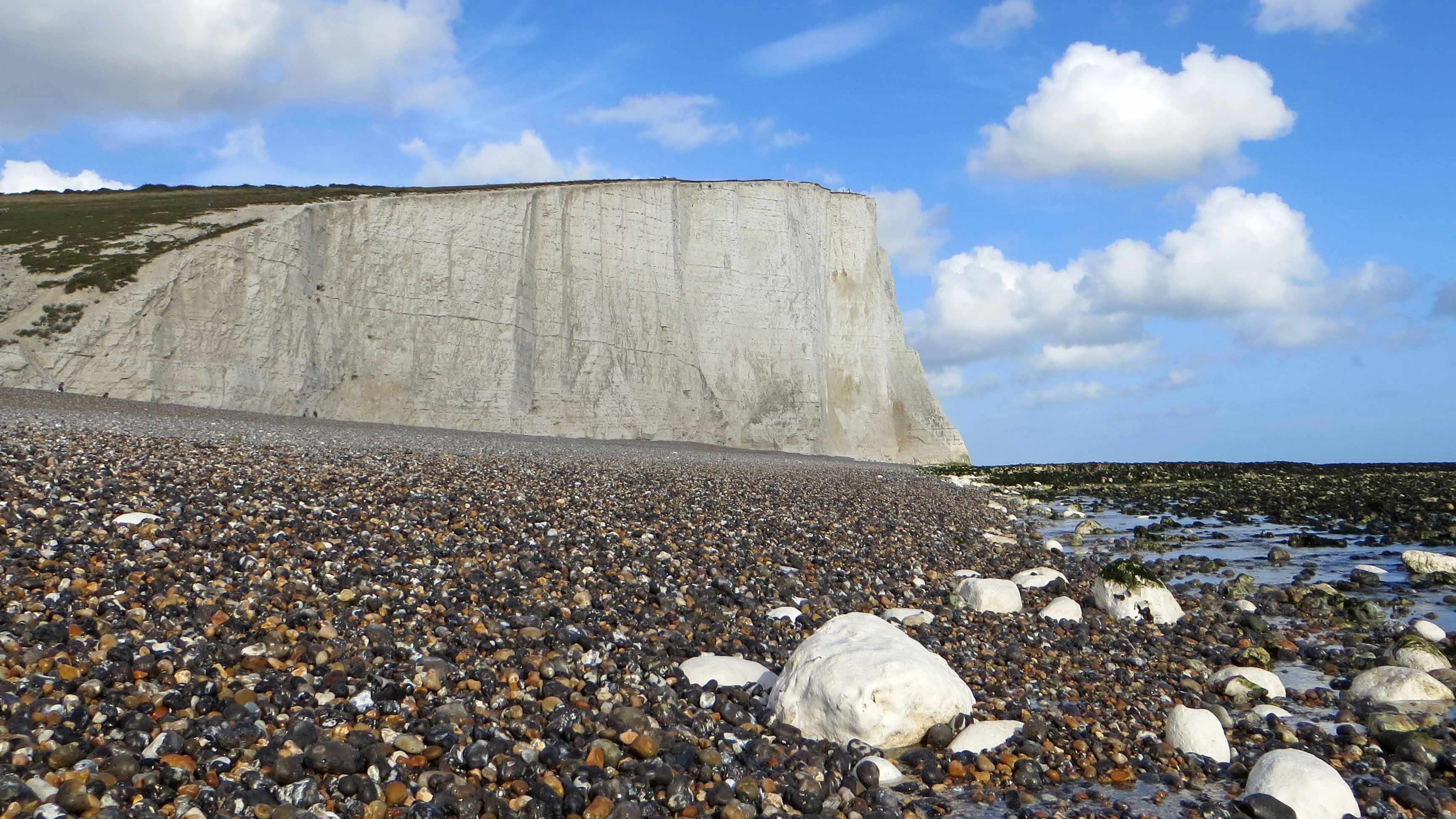 The chalk cliffs of the Seven Sisters | earthstar